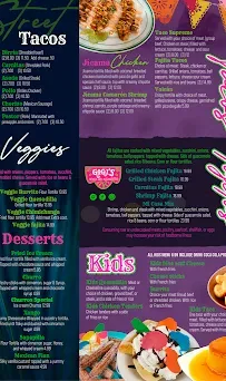 Gigi's Tacos and Margaritas Menu | Mansfield, OH | Checkle