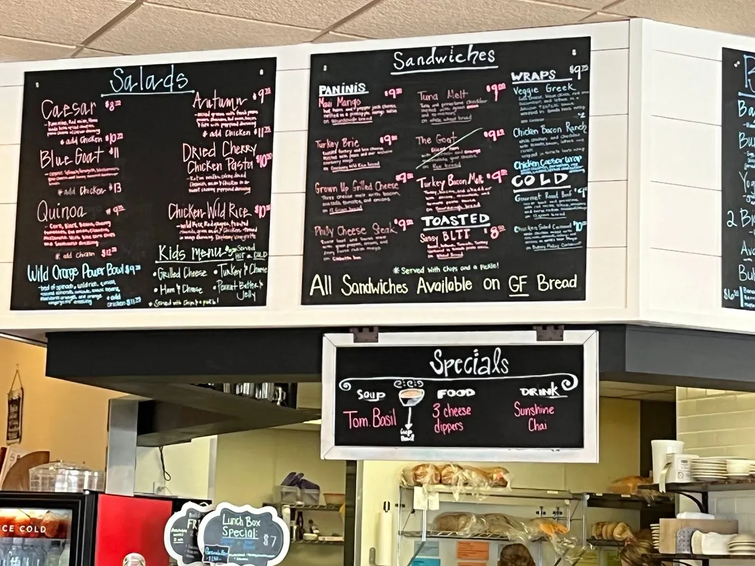 Middle Fork Cafe Menu - Updated November 2025