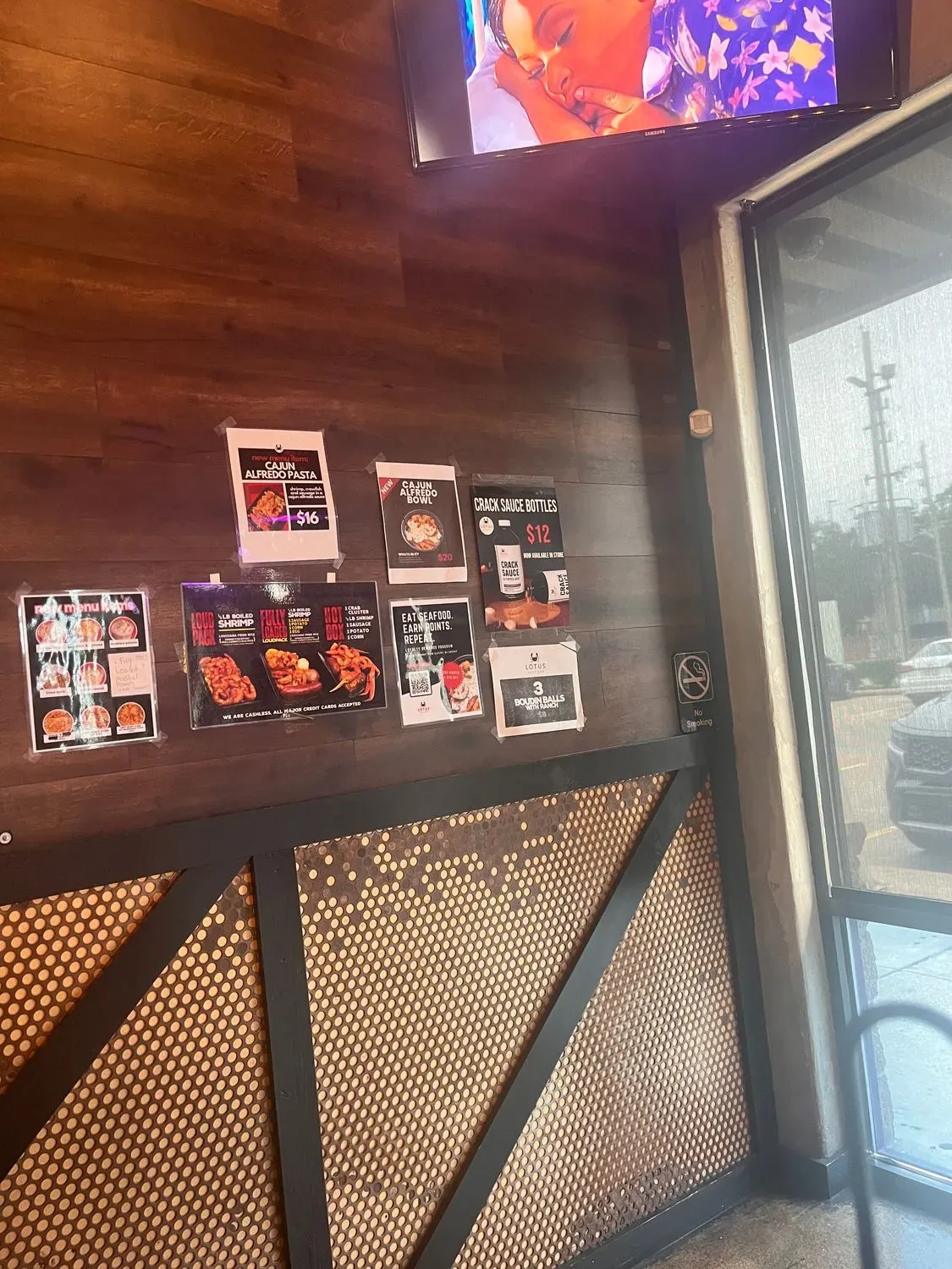 Lotus Seafood Menu - Updated November 2025