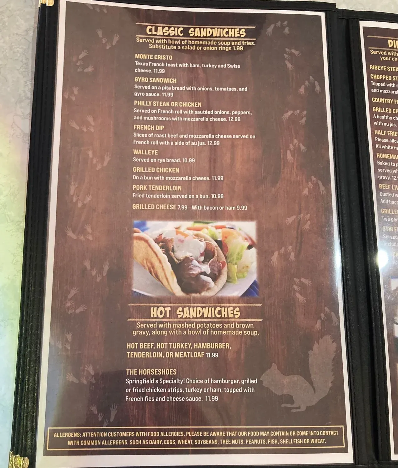 Olney Cafe` Menu - Updated November 2025
