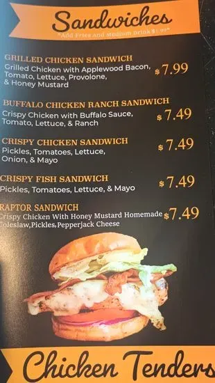 Woodland Burgers & Wings Palatka FL Menu | Palatka, FL | Checkle