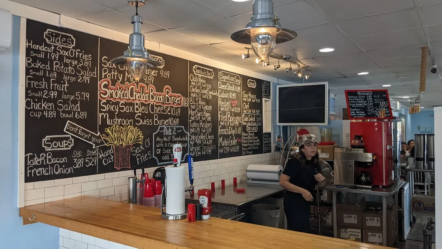 SAX GRILLE Menu - Updated October 2025