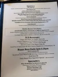 Teri's on Broadway - Teri's Restaurant Menu - Updated November 2025