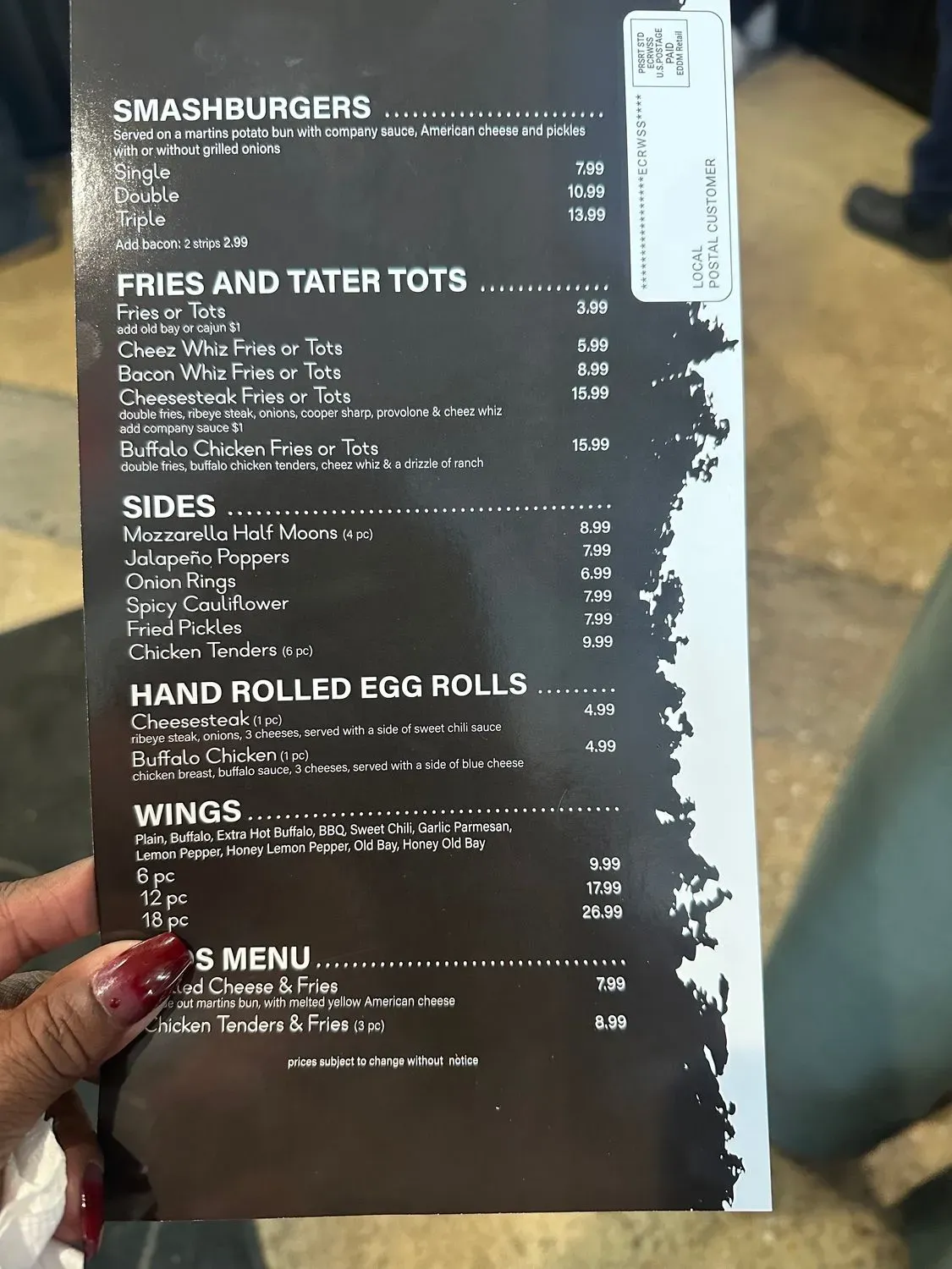 Cheesesteak & Co. Menu - Updated November 2025