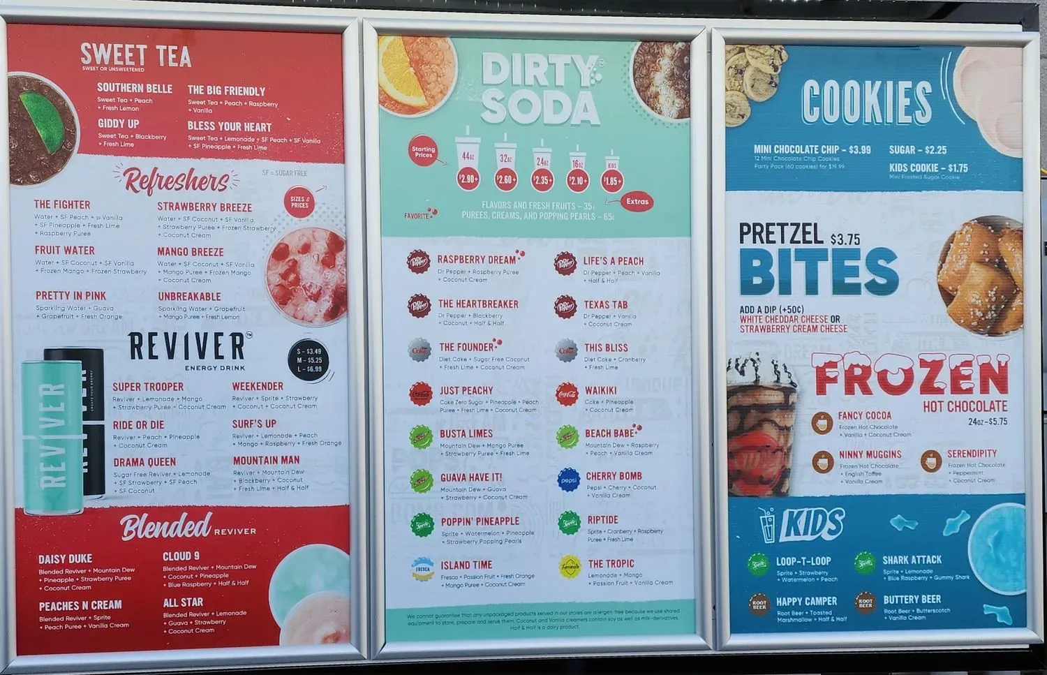 Swig Menu - Updated August 2025