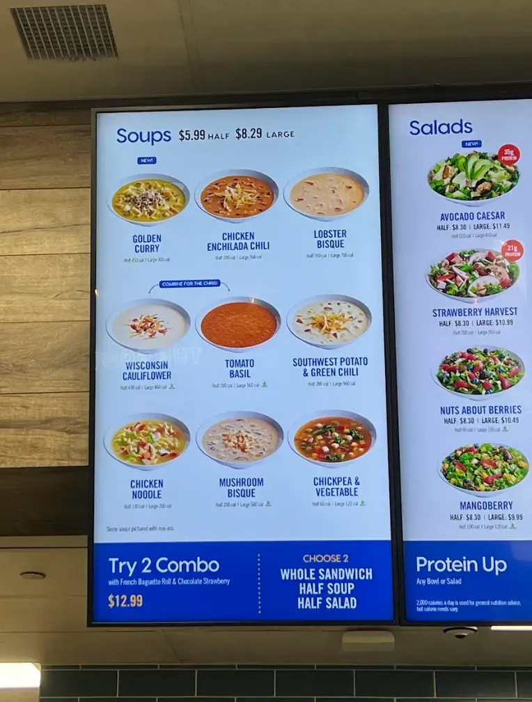 Café Zupas Menu - Updated October 2025