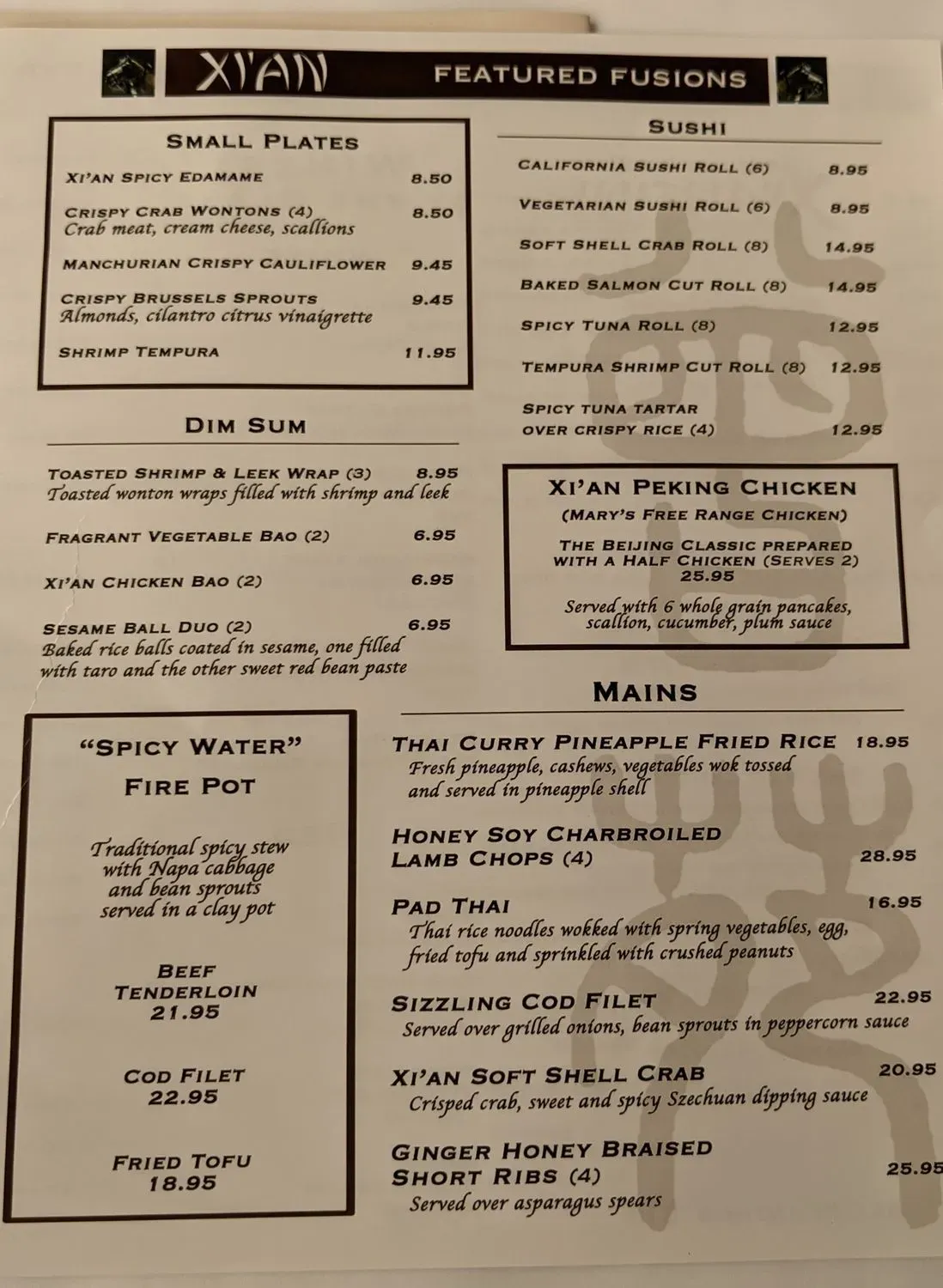 Xi'an Beverly Hills Menu - Updated November 2025