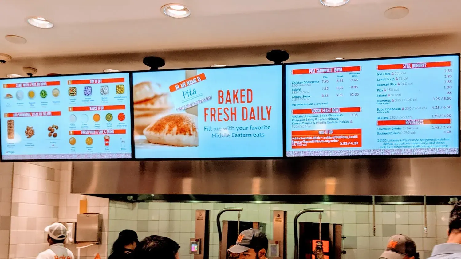 Naf Naf Grill Menu - Updated October 2025