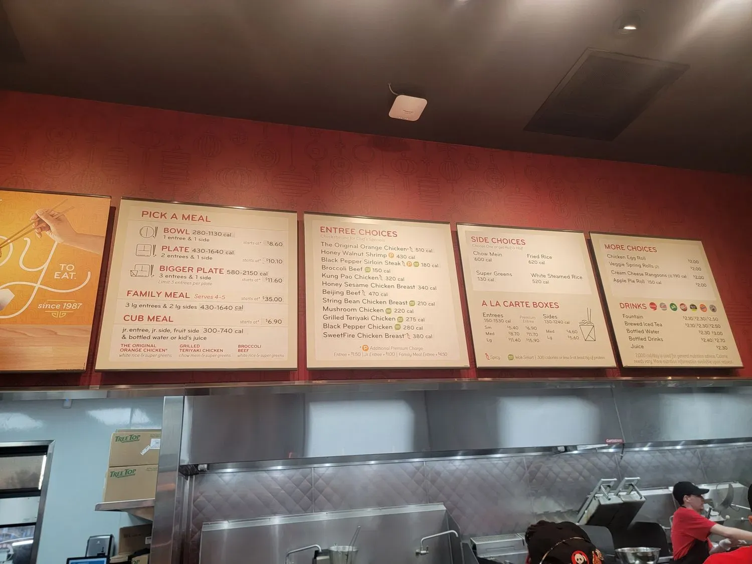 Panda Express Menu - Updated November 2025