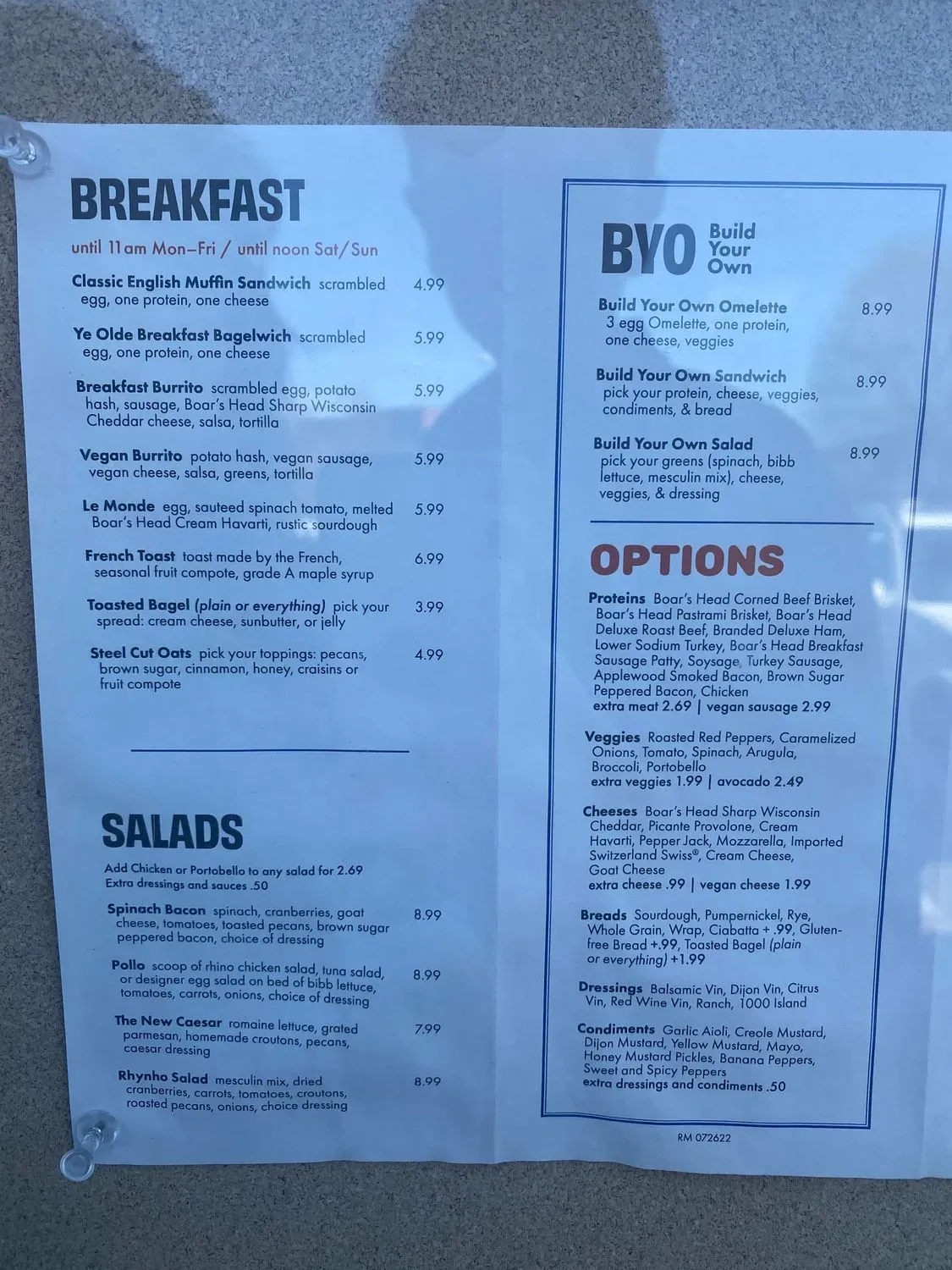 Rhino Market & Deli Menu - Updated November 2025