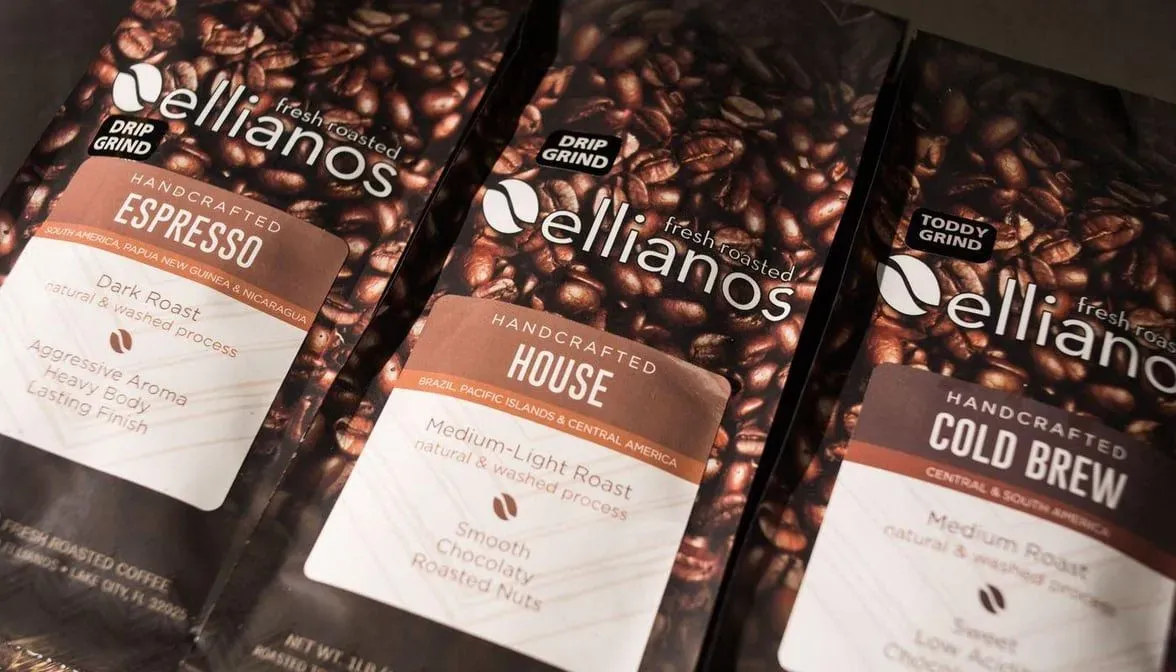 Ellianos Coffee Menu - Updated October 2025