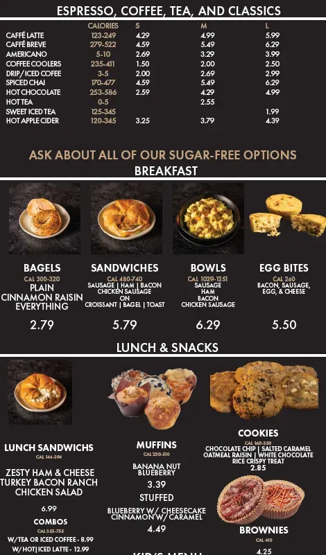 Ellianos Coffee Menu - Updated October 2025