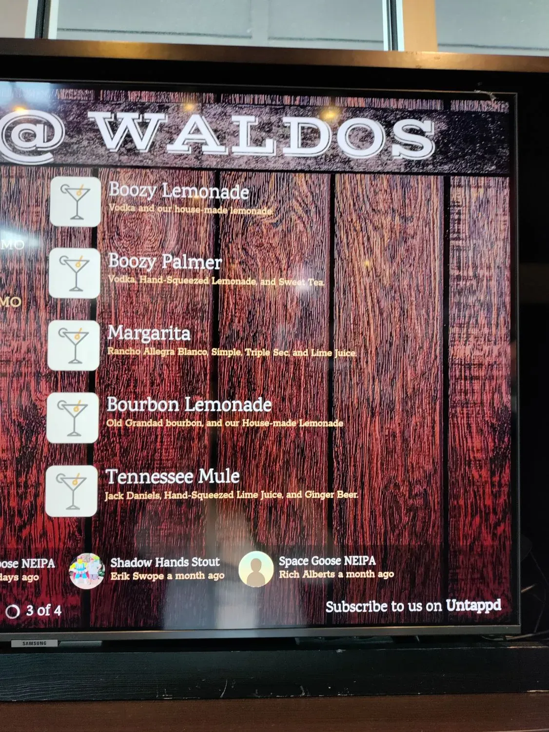 Waldo's Chicken & Beer Menu - Updated November 2025