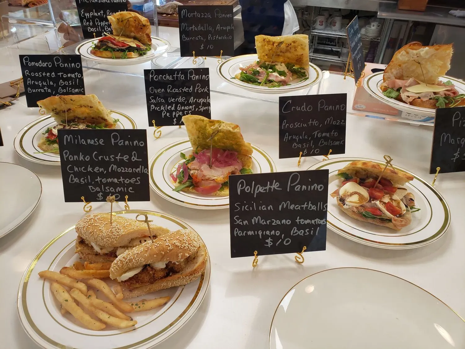 Sorelle Italian Market Menu - Updated November 2025