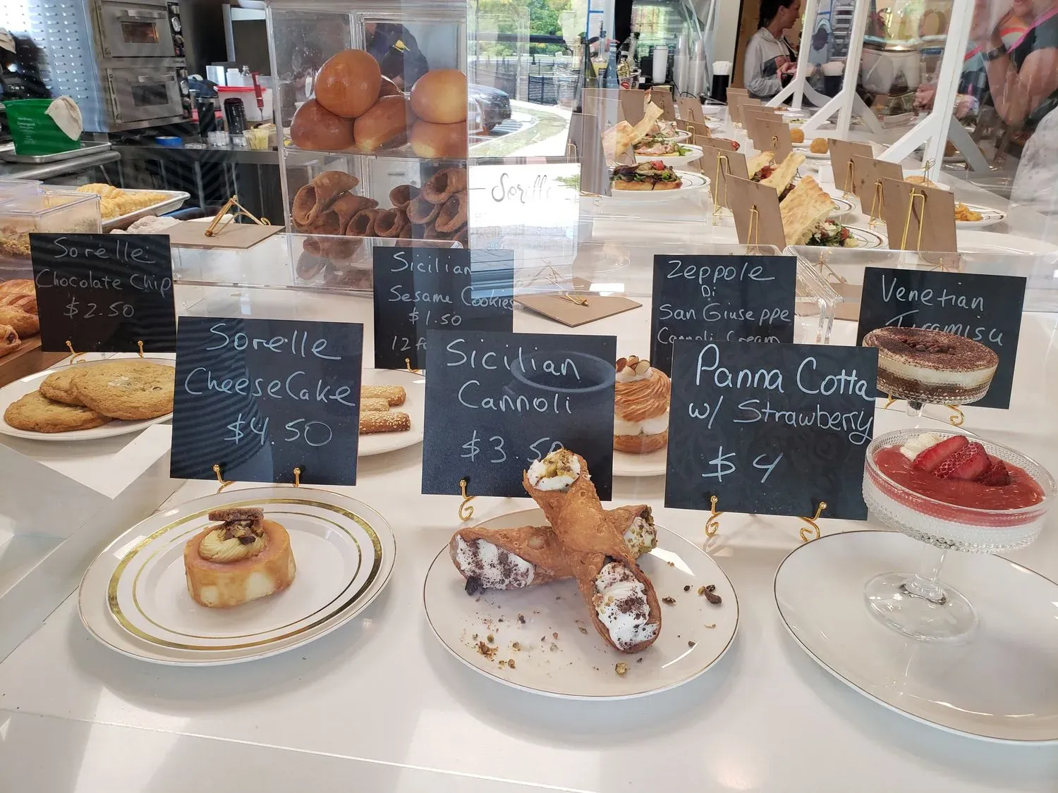 Sorelle Italian Market Menu - Updated November 2025