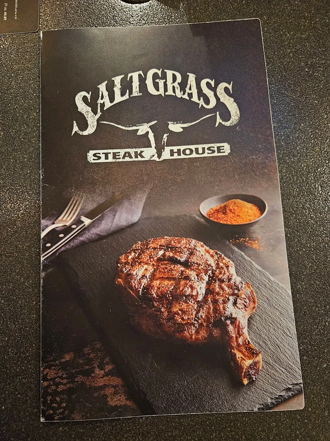 Saltgrass Steak House Menu - Updated October 2025