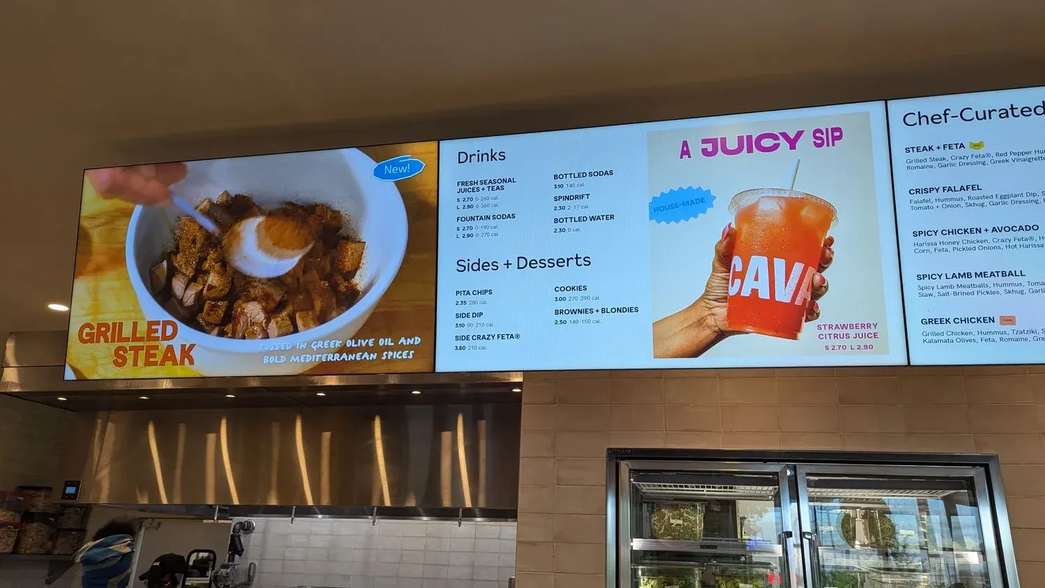 CAVA Menu - Updated October 2025
