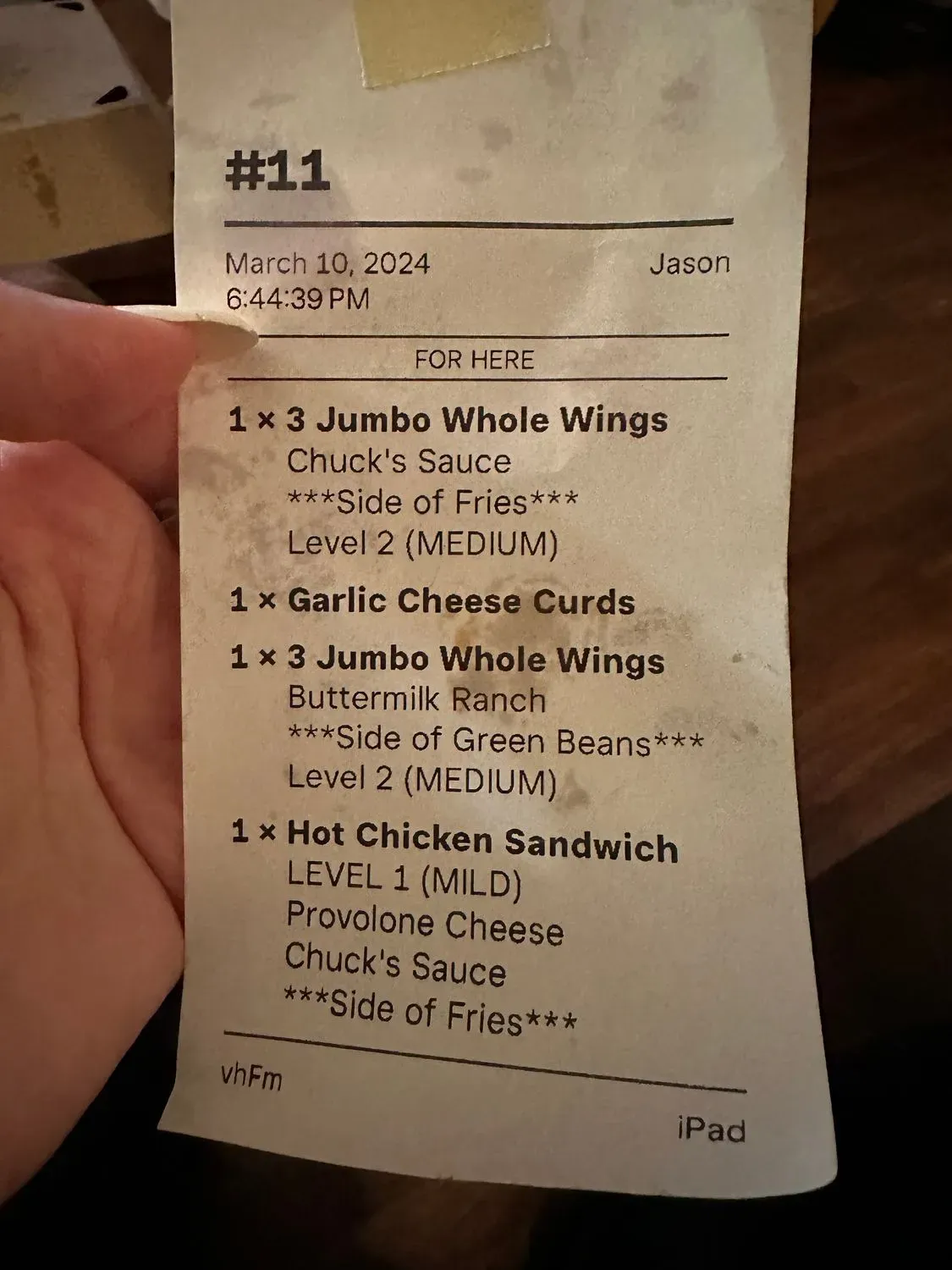 Chuck's Hot Chicken® Menu - Updated November 2025