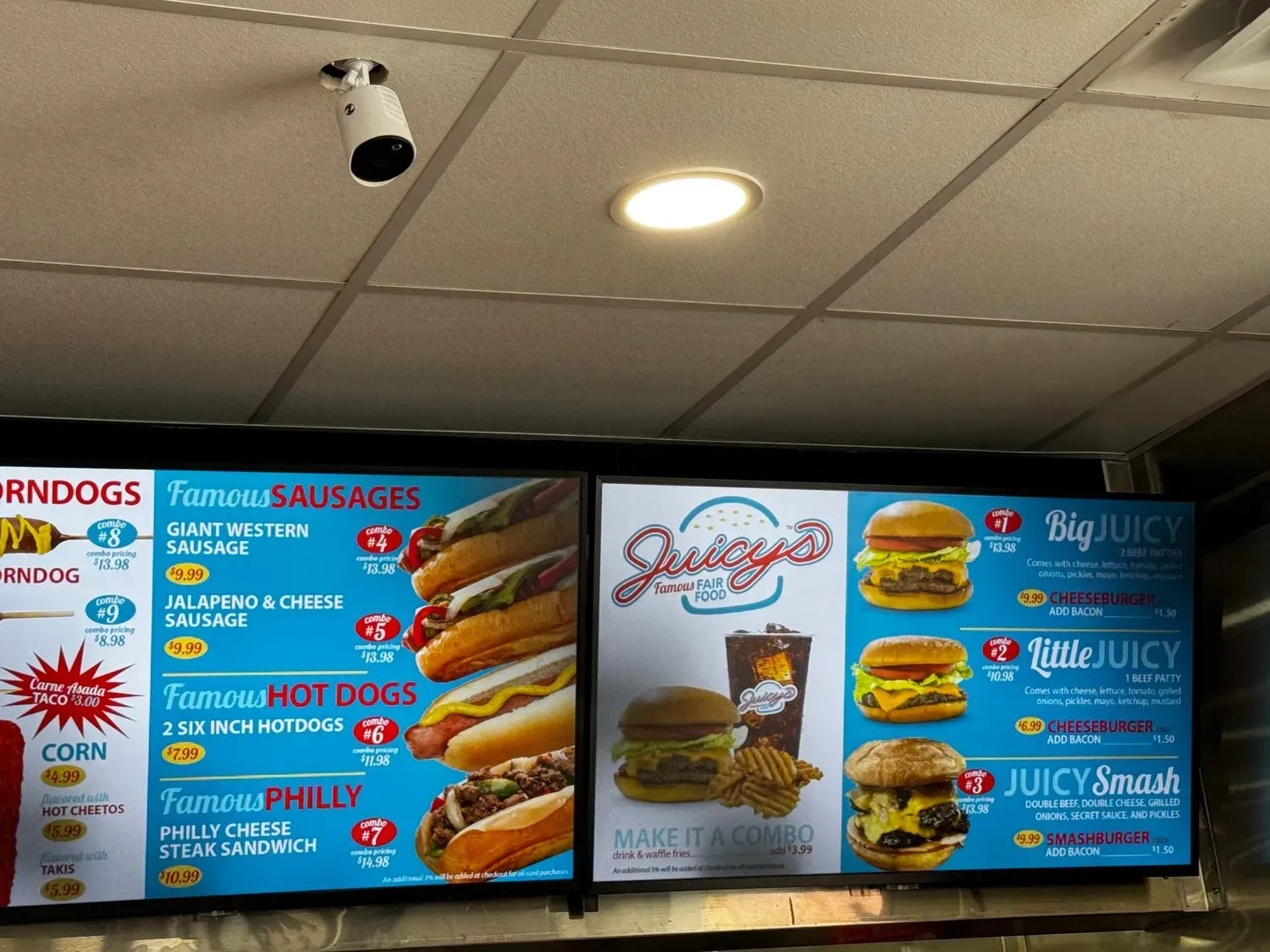 Juicys Famous Fair Food Menu - Updated October 2025
