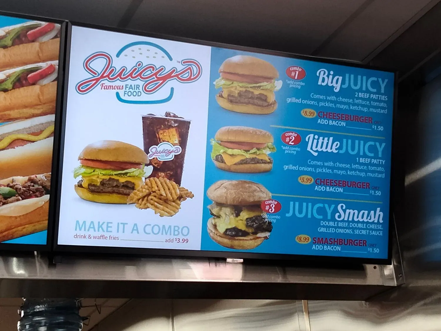 Juicys Famous Fair Food Menu - Updated October 2025