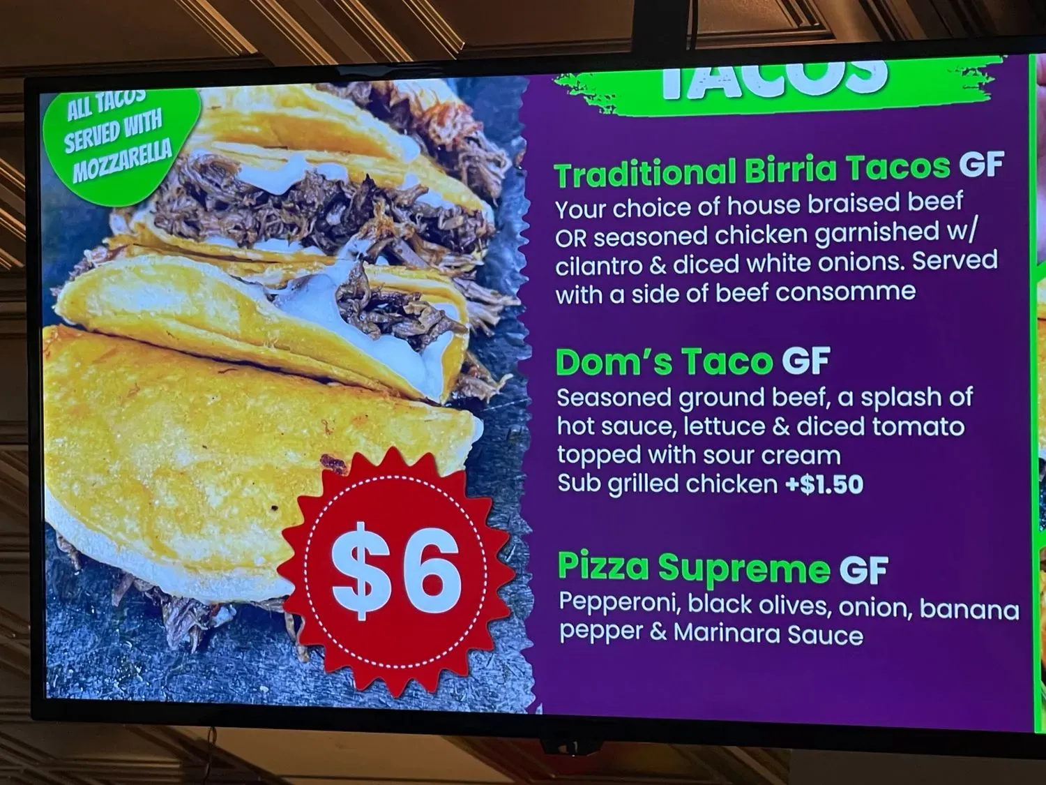 D.A.Taste Menu - Updated November 2025