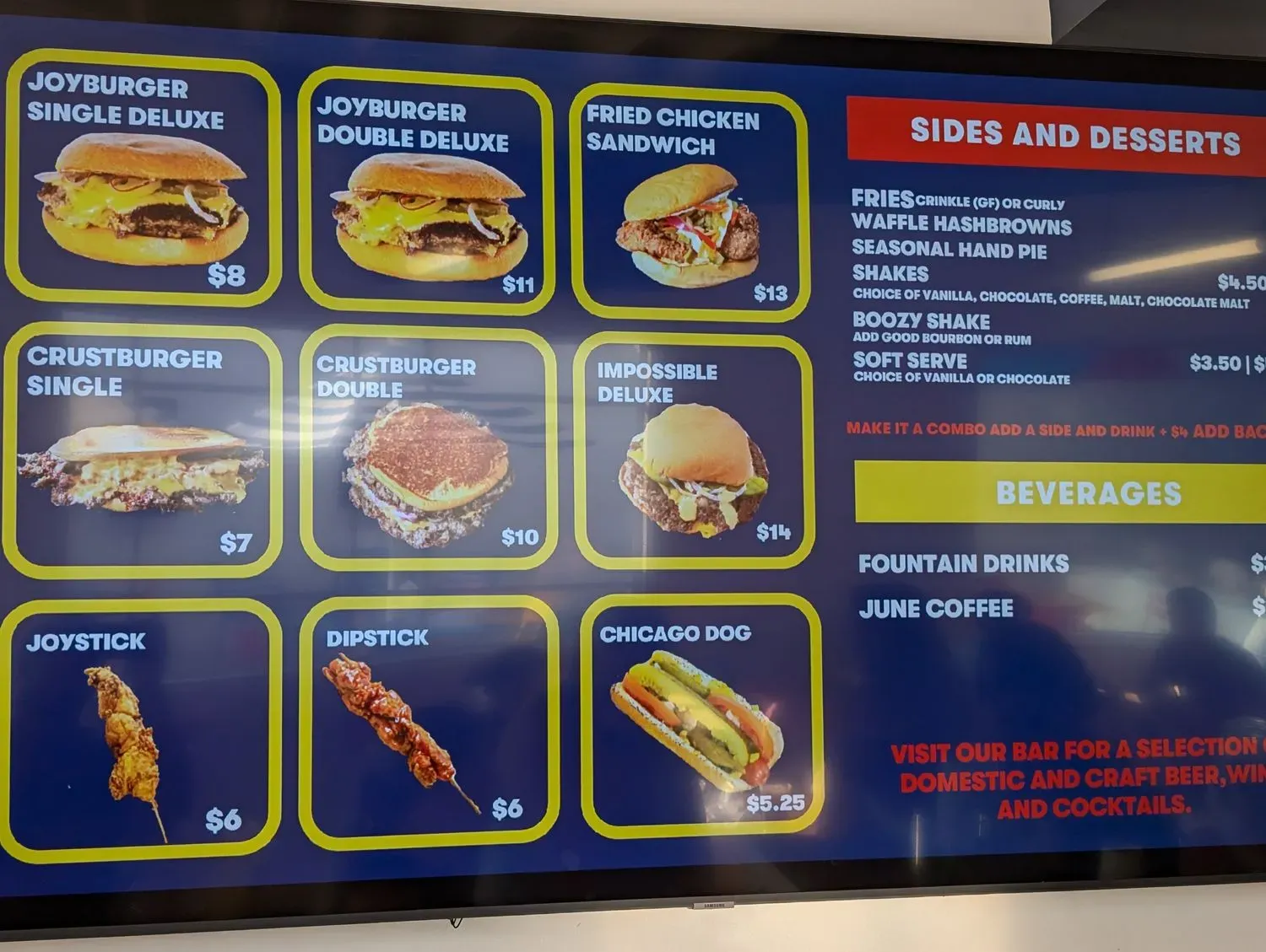 Joyland Restaurant Menu - Updated November 2025