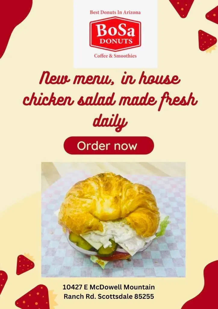 BoSa Donuts Menu - Updated November 2025