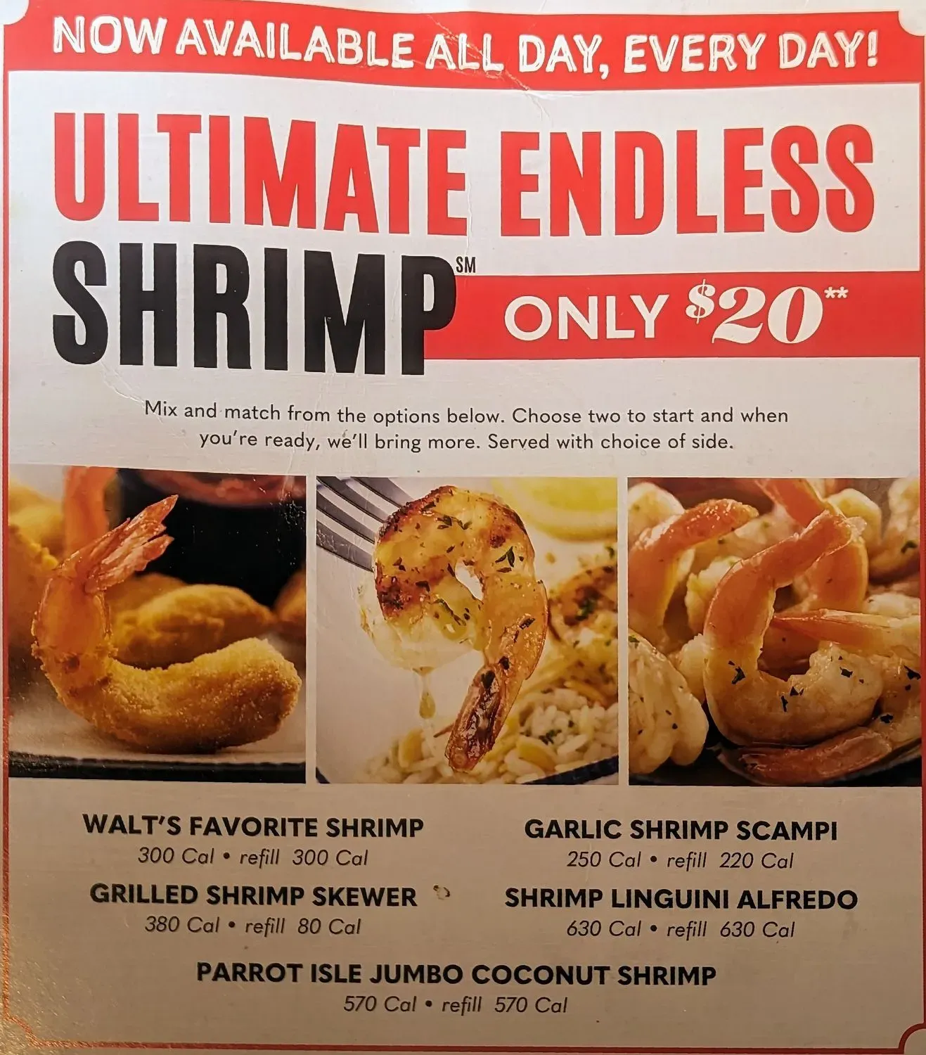 Red Lobster Menu - Updated October 2025