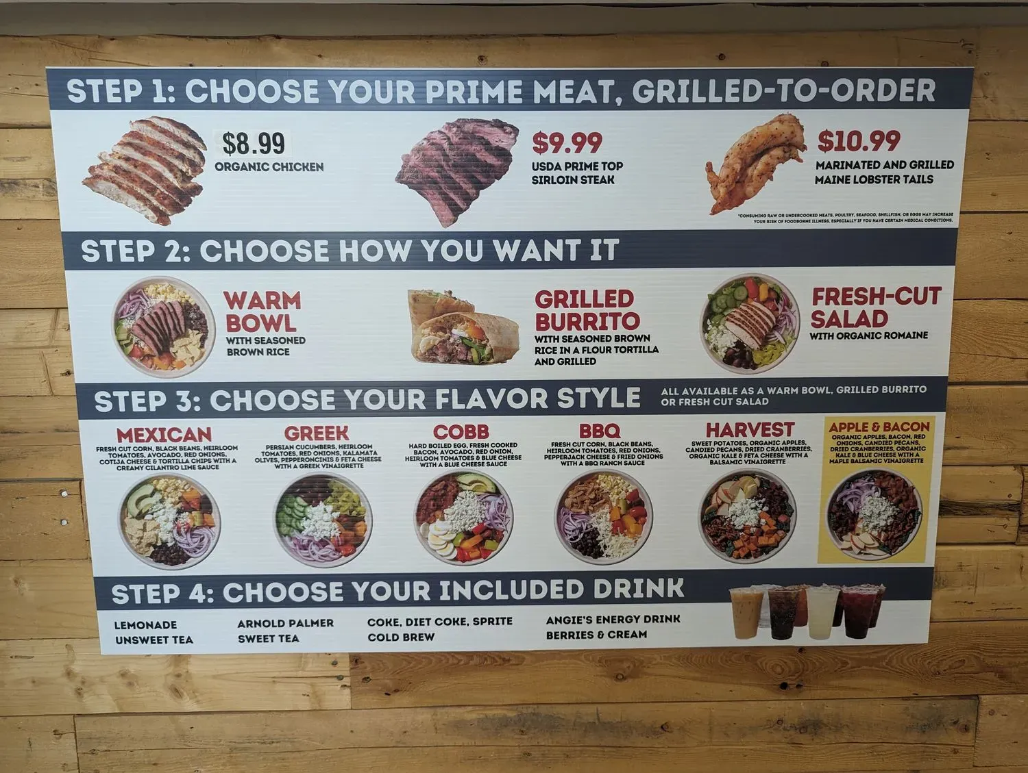 Angie's Prime Grill Menu | Phoenix, AZ | Checkle