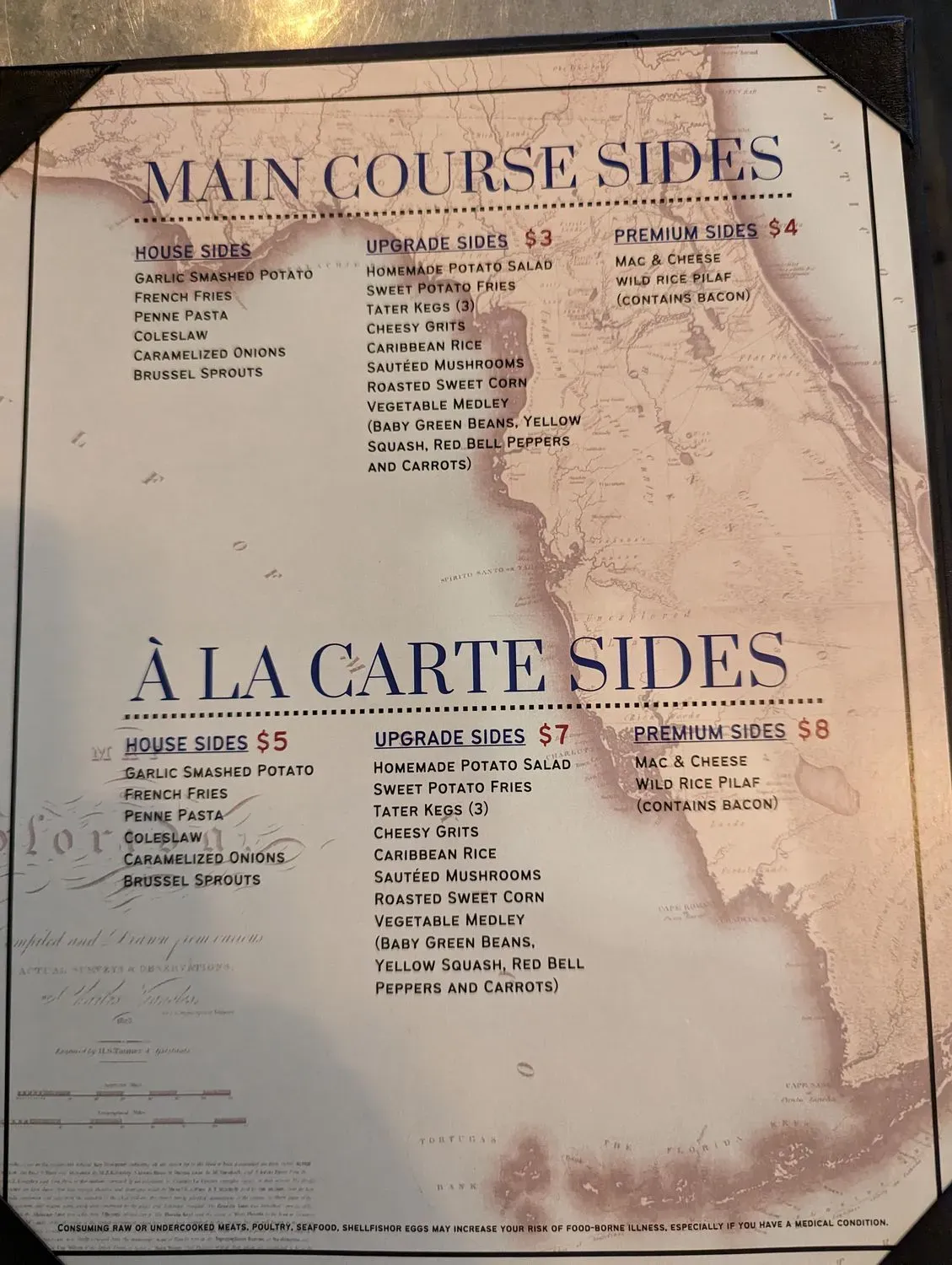 Naples Coastal Kitchen Menu | Bonita Springs, FL | Checkle