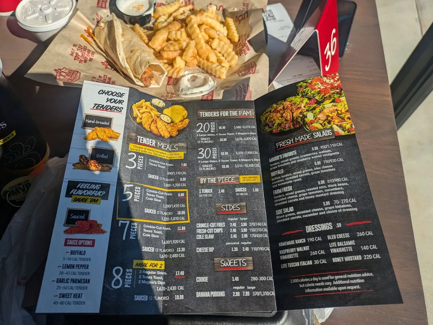 Huey Magoo's Chicken Tenders - Greenwood Menu - Updated October 2025