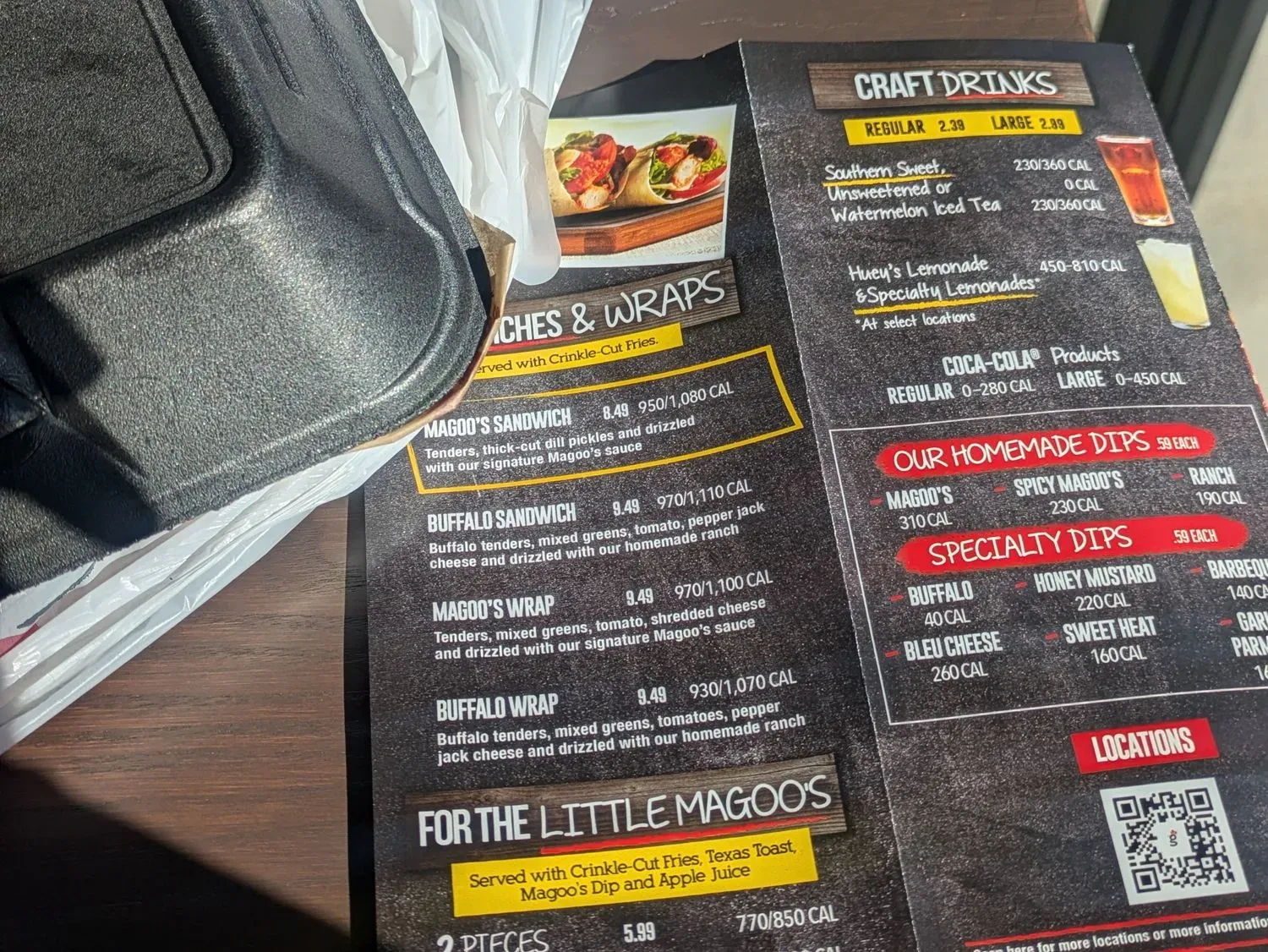 Huey Magoo's Chicken Tenders - Greenwood Menu - Updated September 2025