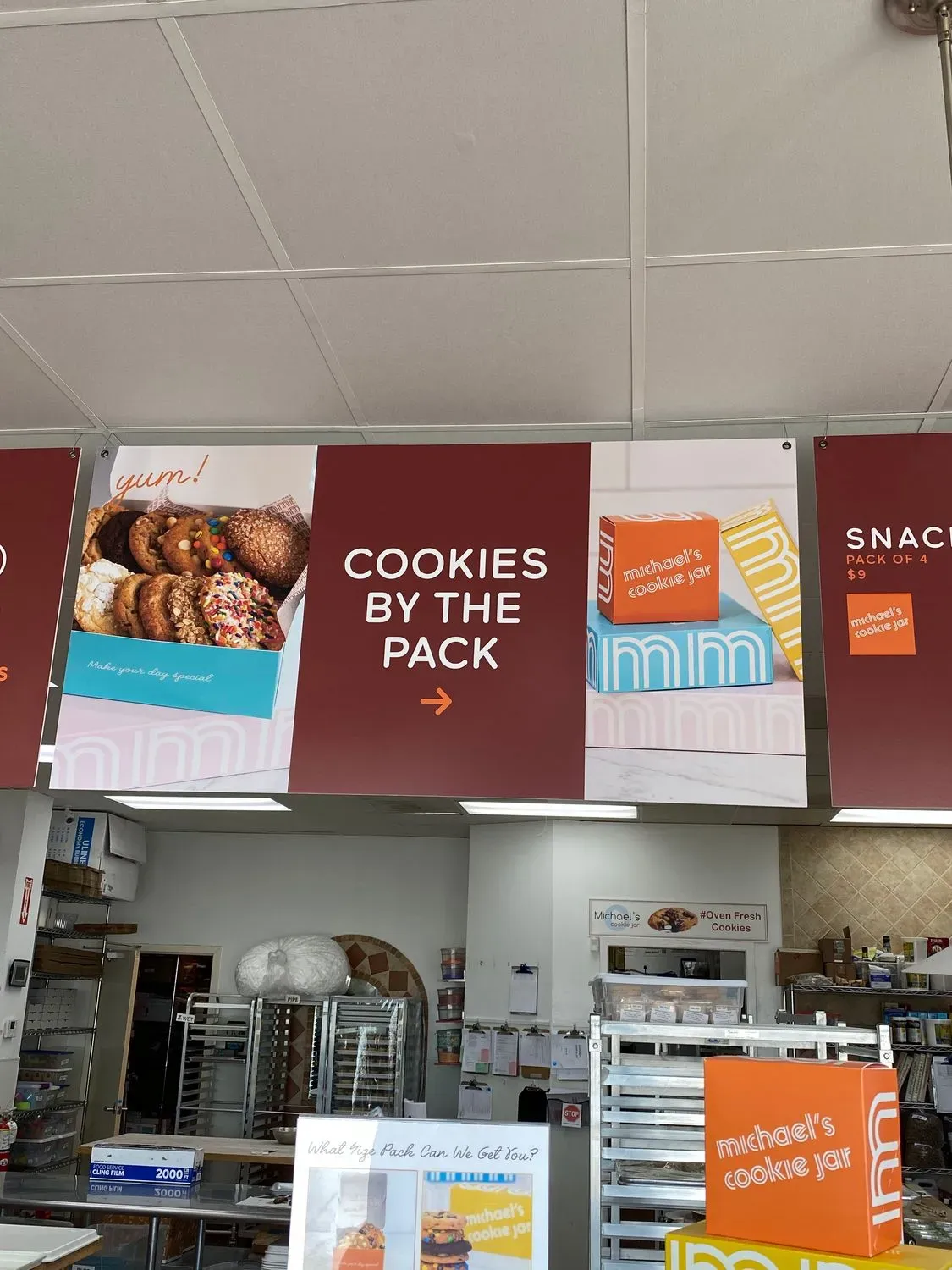 Michael's Cookie Jar Menu - Updated November 2025