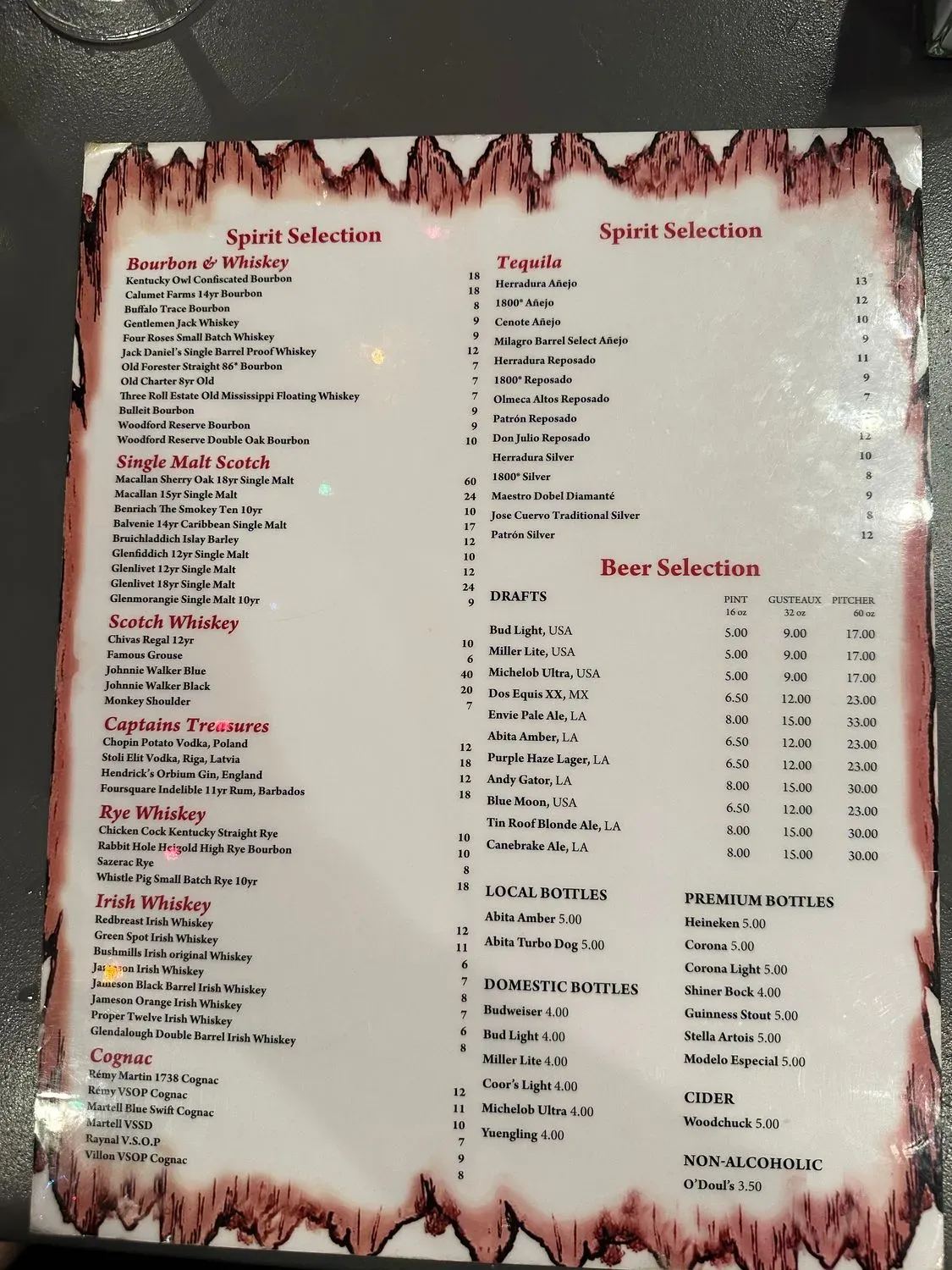 Mike Anderson's - Prairieville Menu | Prairieville, LA | Checkle