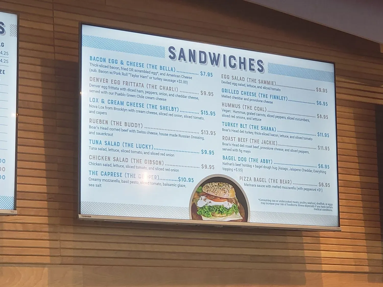 Bella's Bagels - Colorado Springs, Colorado Menu - Updated November 2025