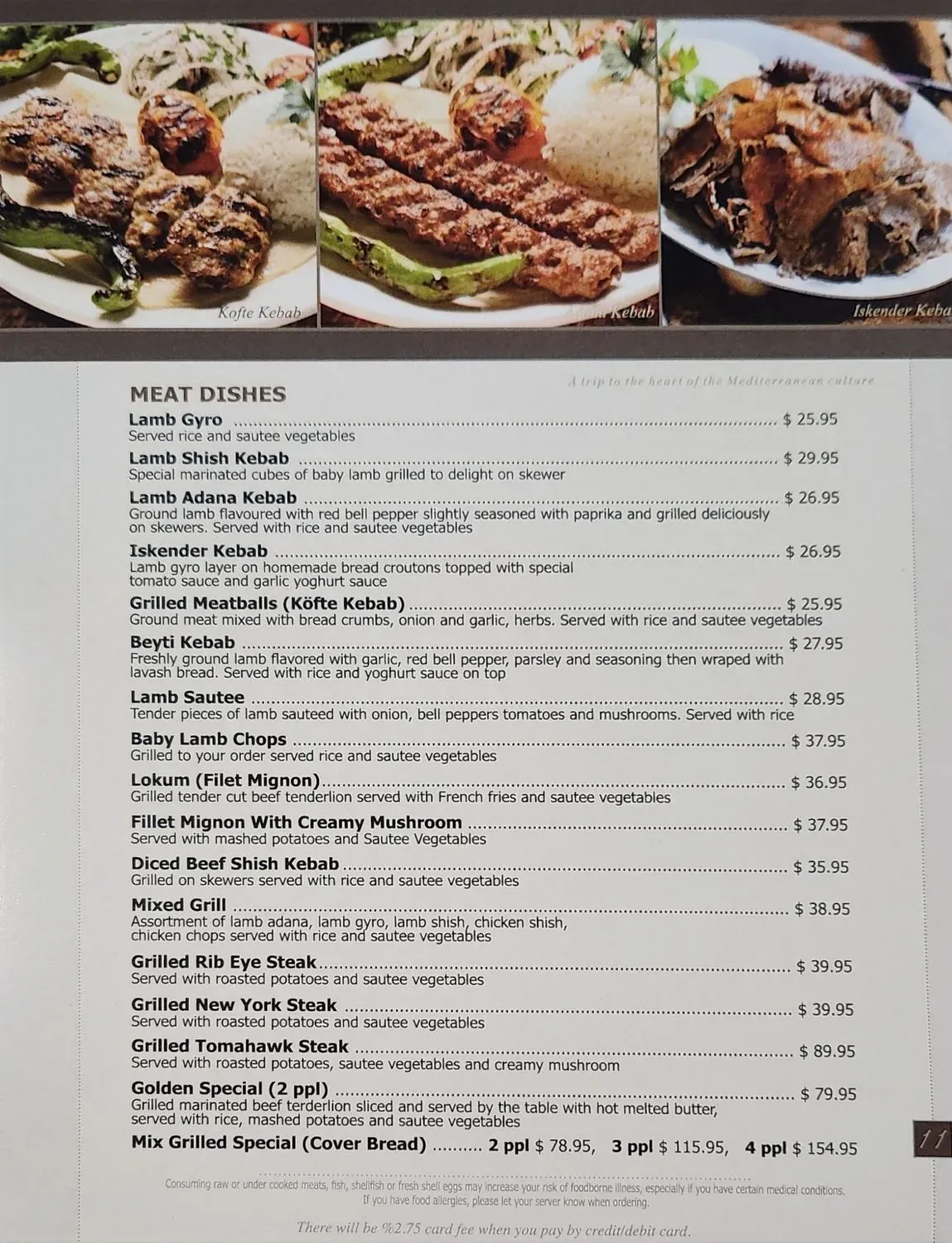 Golden Horn Restaurant Menu - Updated November 2025