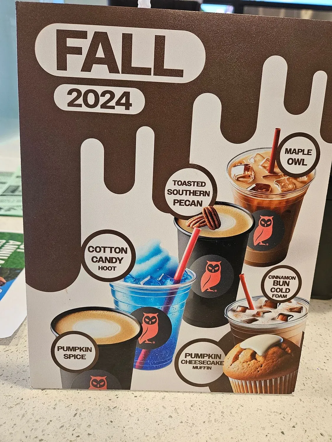 Red Owl Coffee Company Menu - Updated October 2025