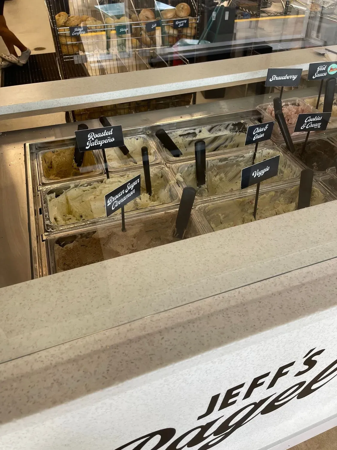 Jeff's Bagel Run Menu - Updated November 2025