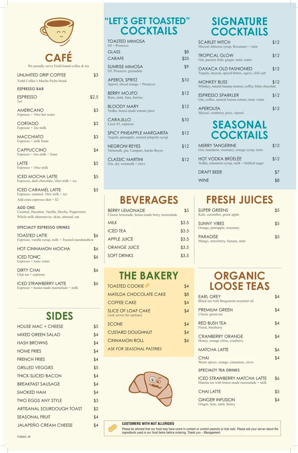 Toasted Brunch Bar + Café Menu | Beavercreek, OH | Checkle