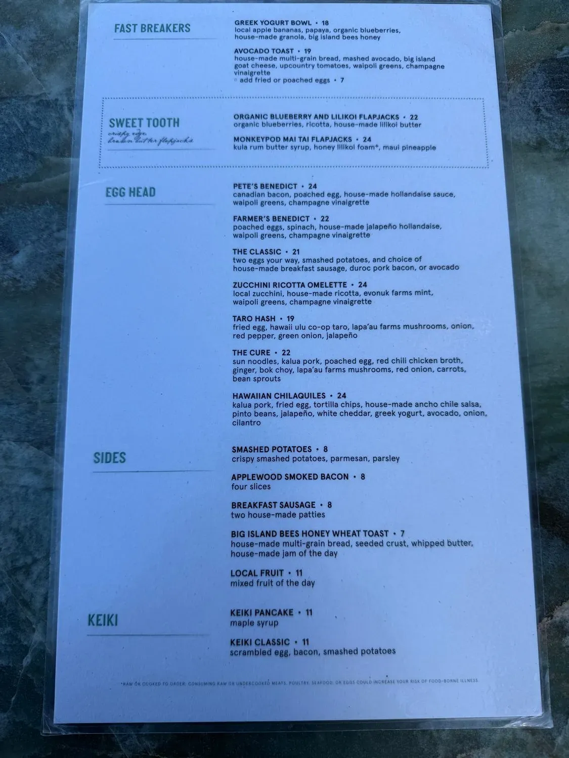 Ulu Kitchen by Merriman Menu - Updated November 2025
