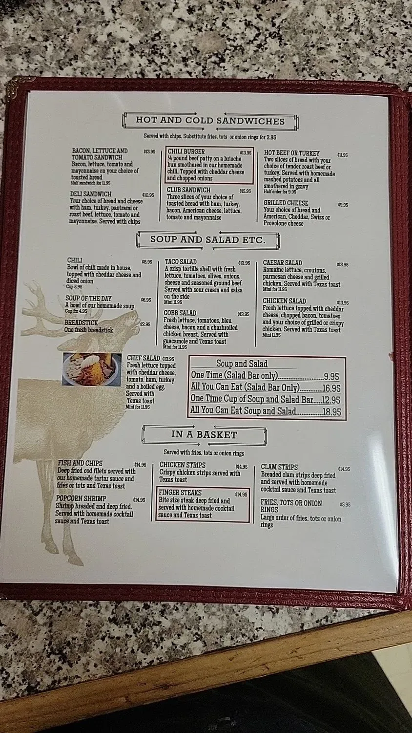 Kooskia Café Menu - Updated October 2025