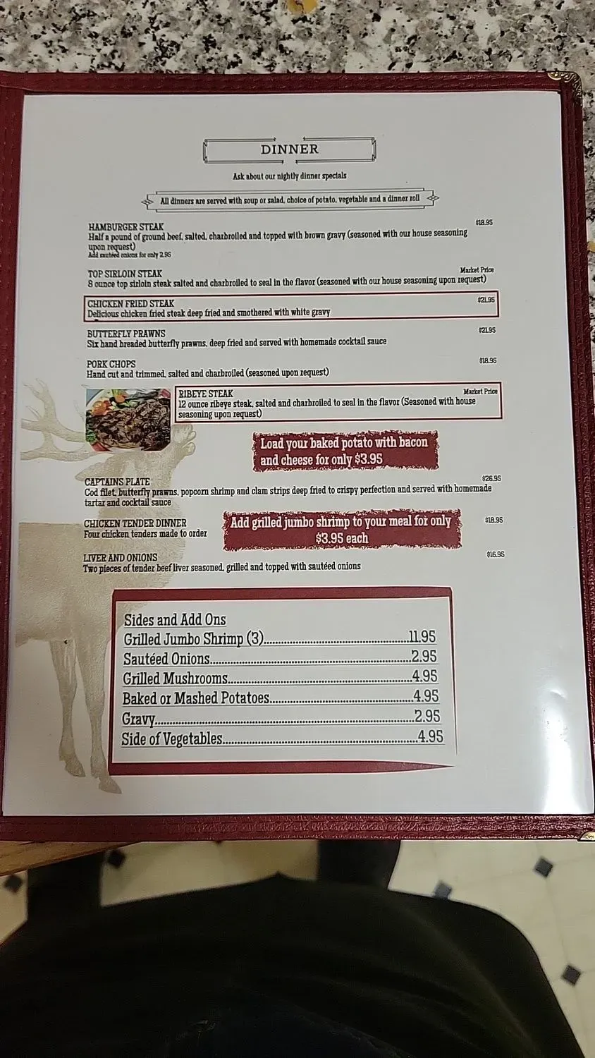 Kooskia Café Menu - Updated October 2025