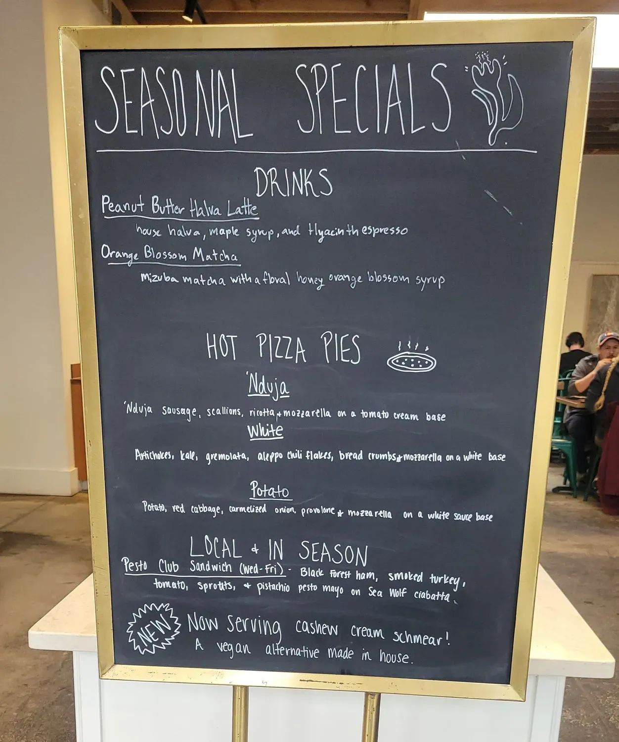 Oxbow Bakery Menu - Updated September 2025