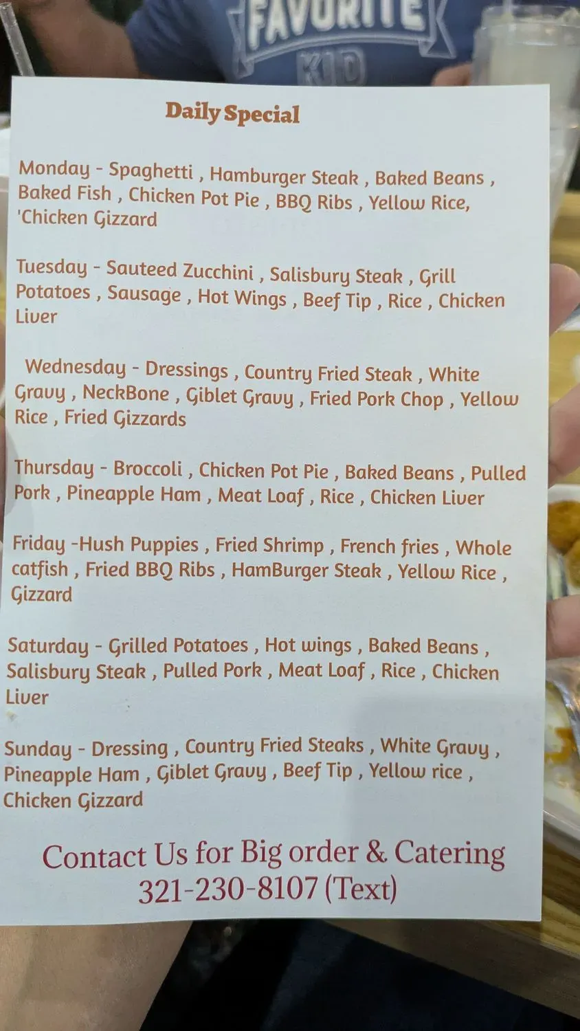 Green Tomato Buffet of Rome Menu - Updated November 2025