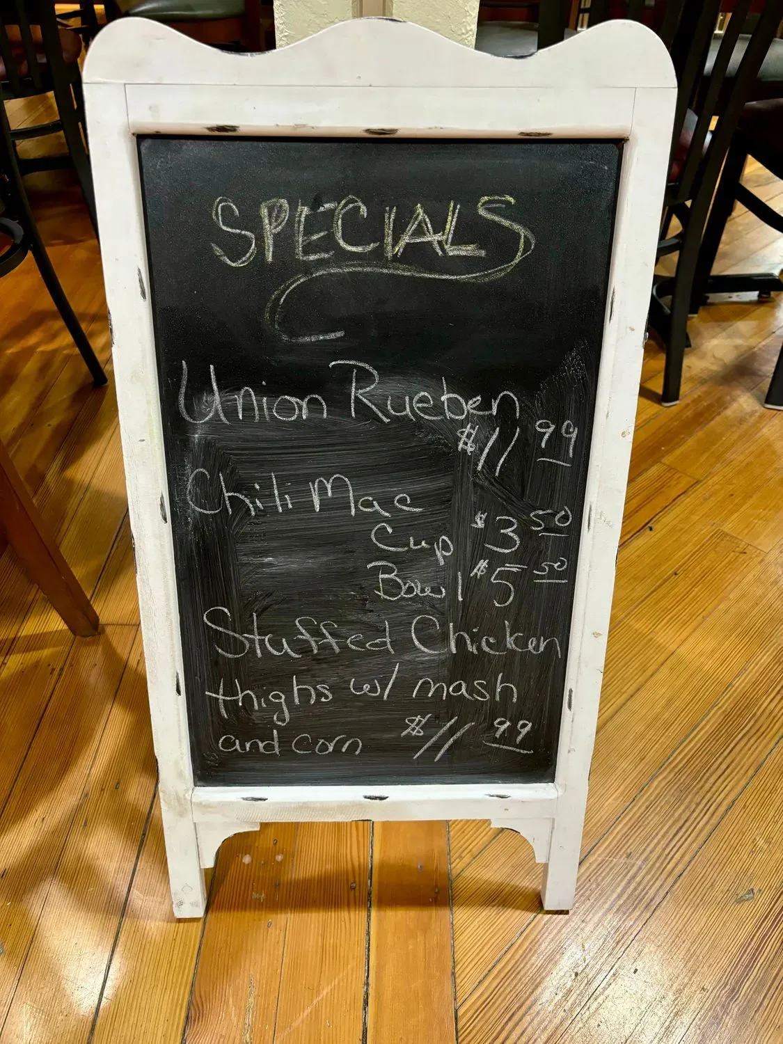 The Old Stone Bistro Menu - Updated November 2025