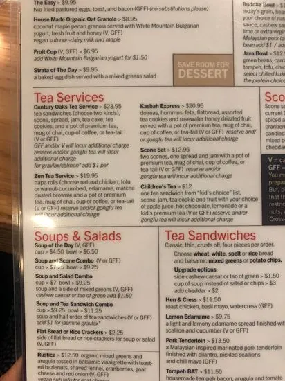 The Steeping Room Menu | Austin, TX | Checkle