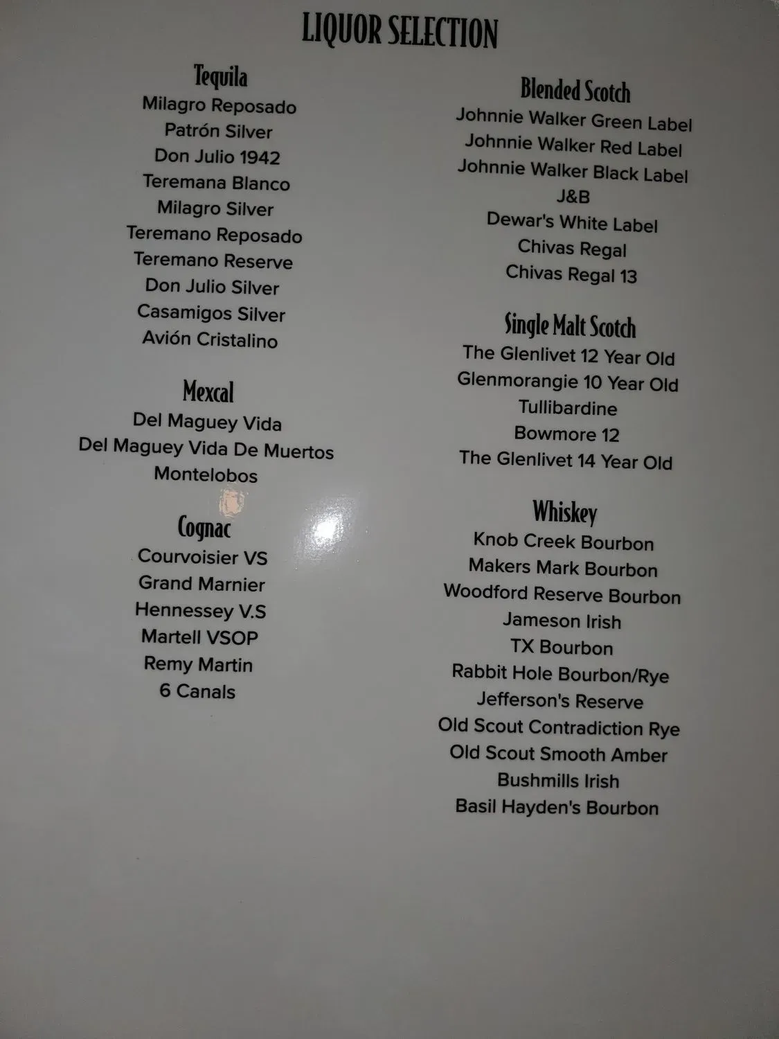 Visani Italian Steakhouse and Comedy Theater Menu - Updated October 2025