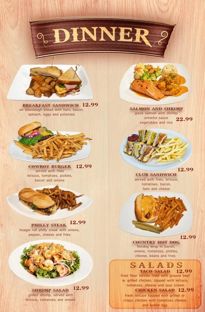 The Cowboy Palace, Odessa Tx Menu - Updated November 2025