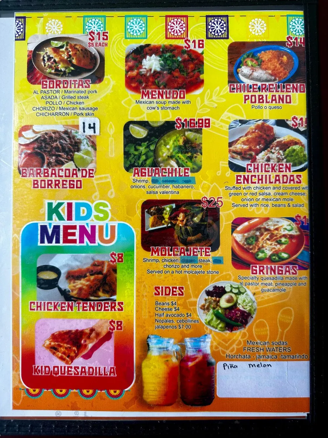 Taqueria El Milagro Menu - Updated November 2025