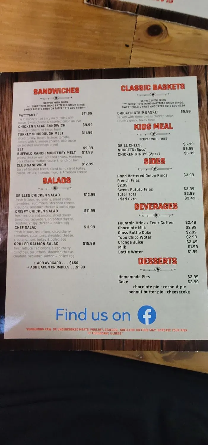 Brothers cafe Menu - Updated November 2025